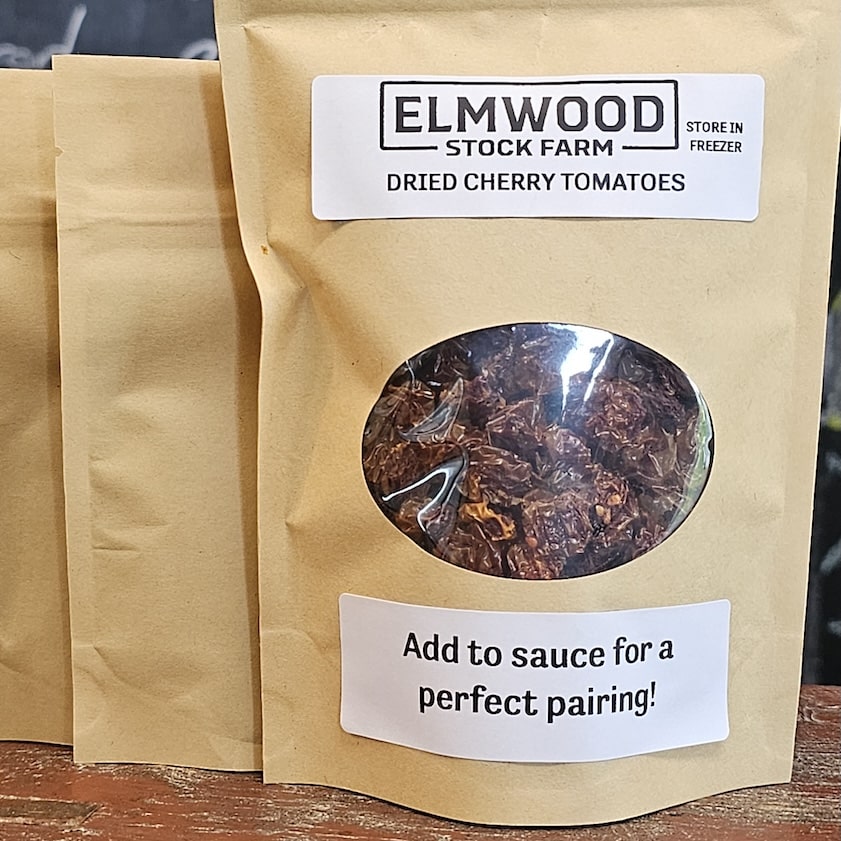Dried, Cherry Tomatoes – Elmwood Stock Farm